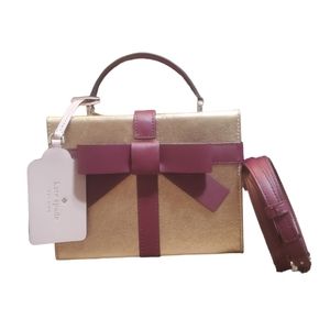 kate spade | Bags | Nwt Kate Spade Wrapping Party Gift Box Crossbody ...